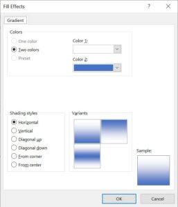 How to Half-Fill a Cell in Excel - Y Sheet